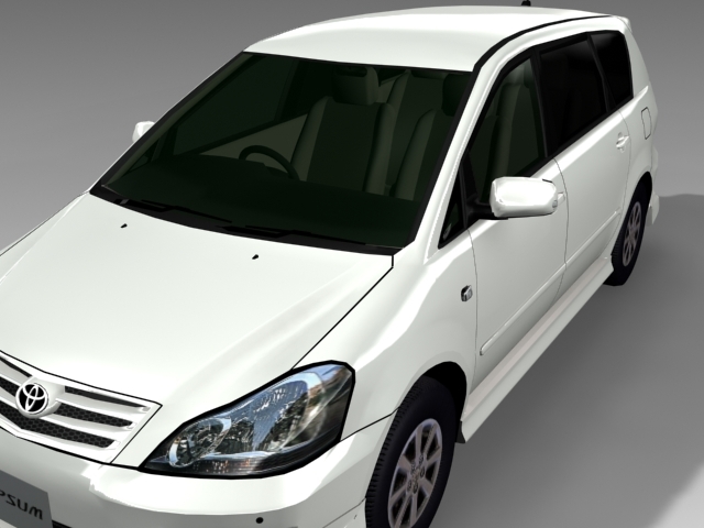 toyota ipsum 3d max