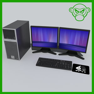 3d model clock radio