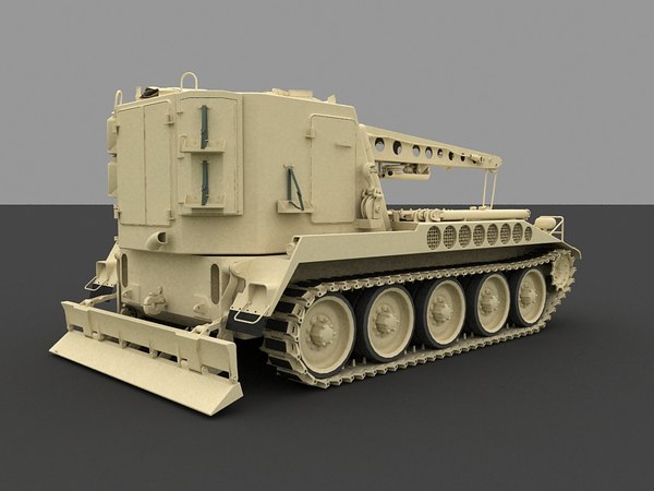 3d model m578 light armored recovery