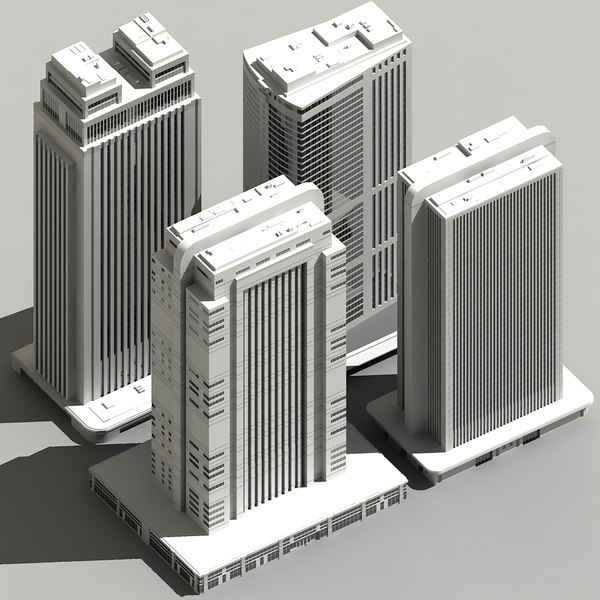 skyscraper sky scraper 3d model