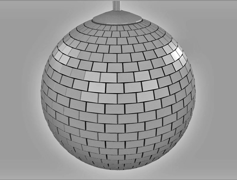 3d disco ball