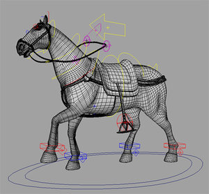 Horse Rig Maya Models for Download | TurboSquid