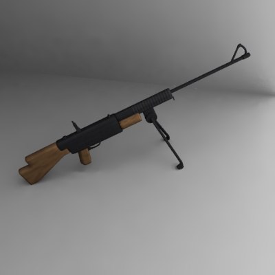 3d johnson m1941 light machine gun