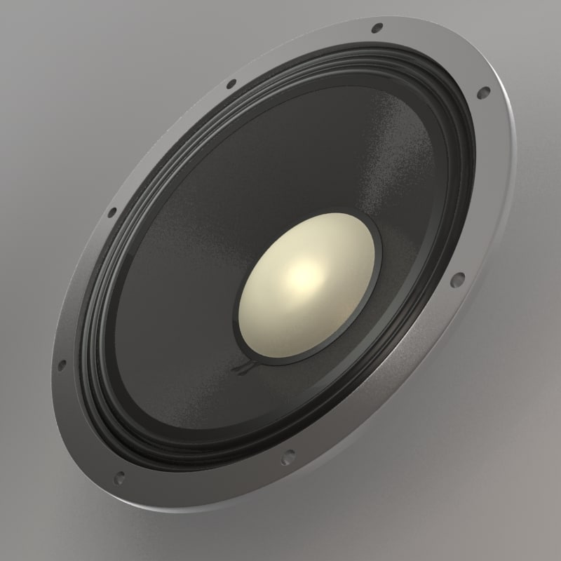 loud speaker 3d model
