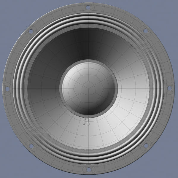 loud speaker 3d model