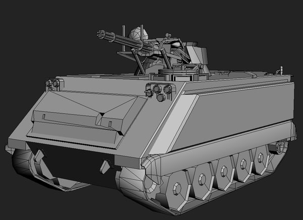3d model apc m163 vulcan