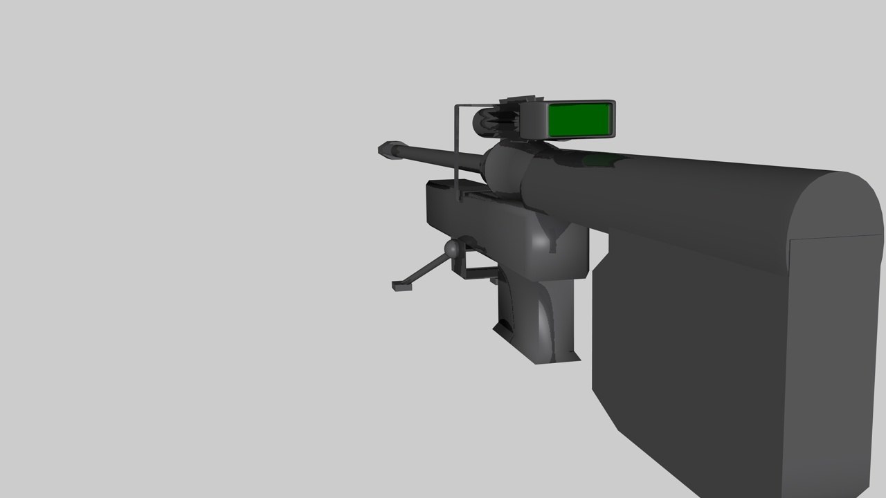 free c4d mode sniper rifle