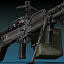 3d mk-43 mod 0 machine gun model