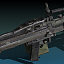 3d mk-43 mod 0 machine gun model