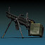 3d mk-43 mod 0 machine gun model