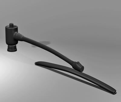 windshield wiper 3d model