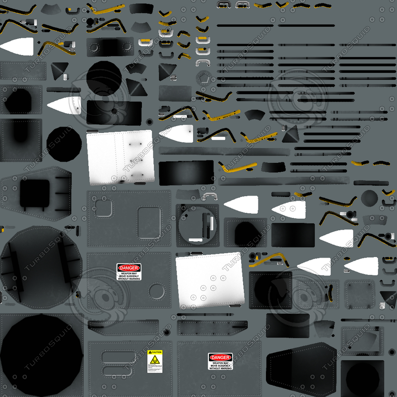3d model ciws phalanx