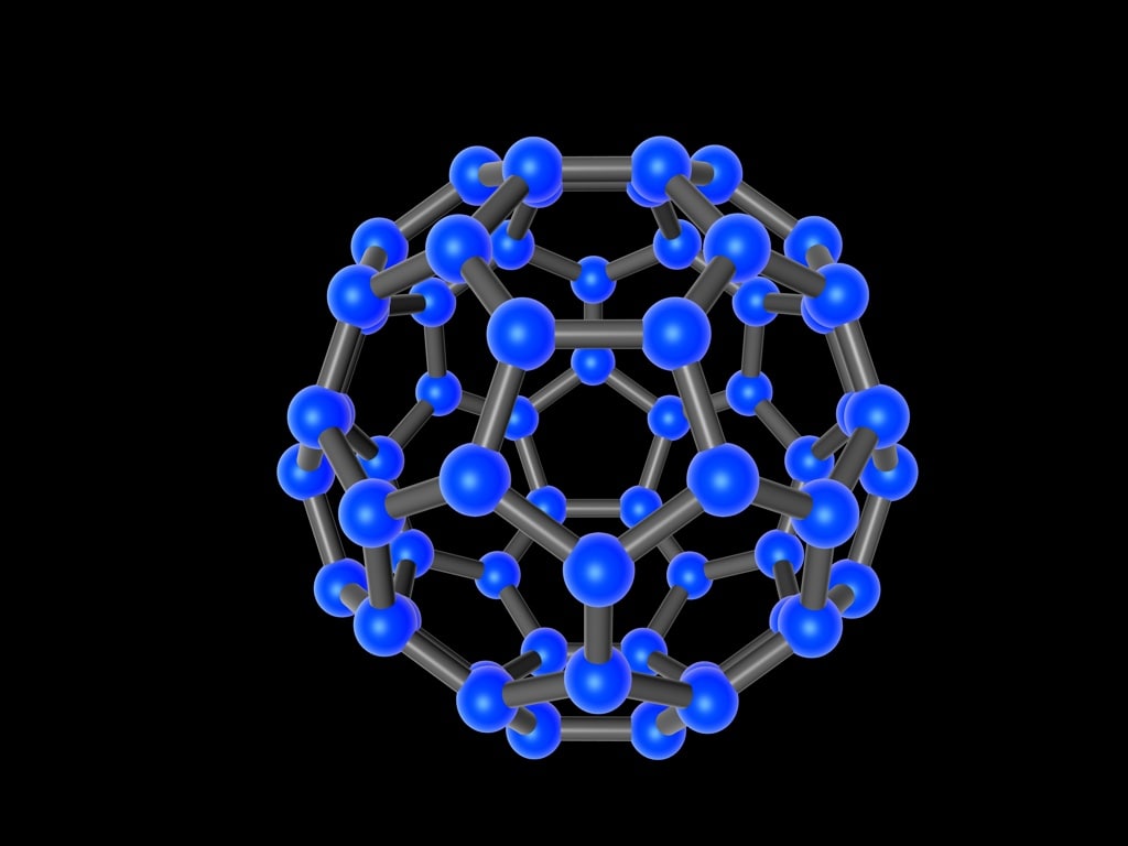 c60 bucky ball 3d c4d
