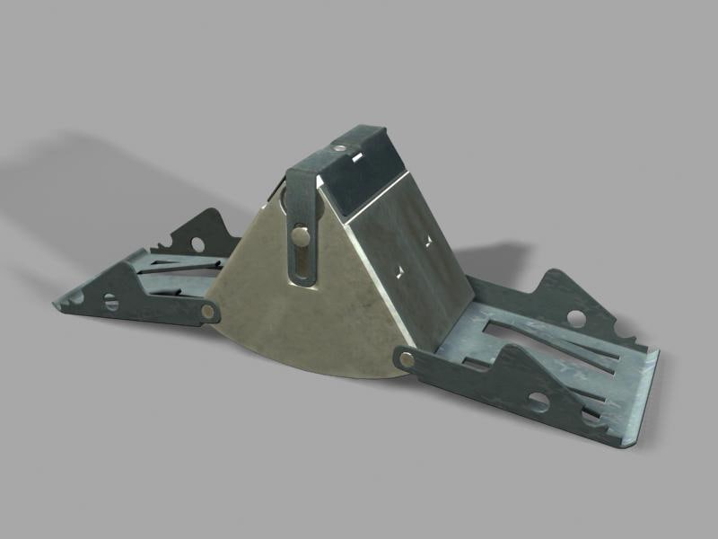 m43a1 anti-personnel landmine 3d model