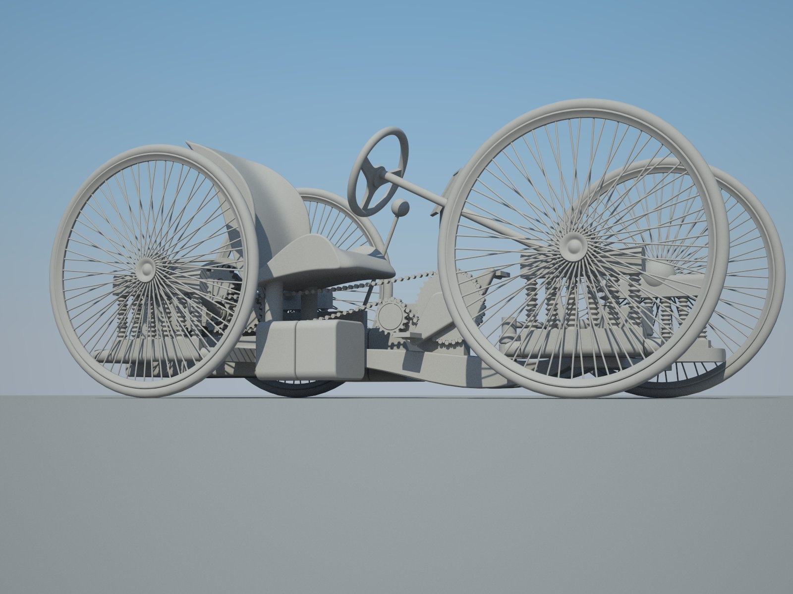 quadricycle chassis 3ds