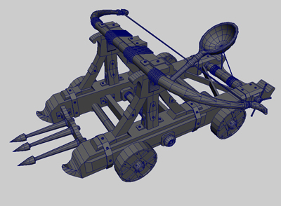 medieval fantasy catapult 3ds
