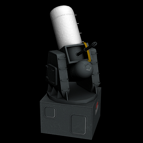 3d model ciws phalanx