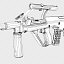 steyr aug assault rifle 3d model