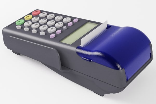 3d model credit card reader