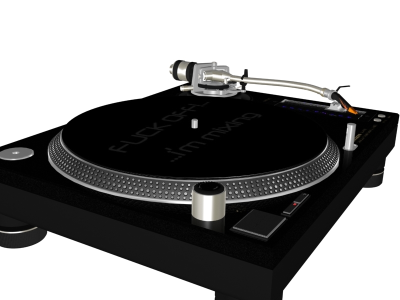 sl 1210 m5g technics 3d max