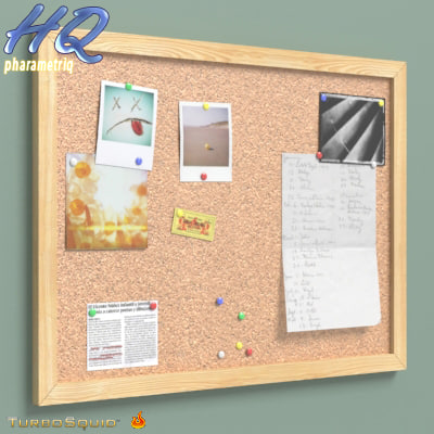 3D Pinboard Models | TurboSquid