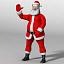 santaclaus santa claus 3d max