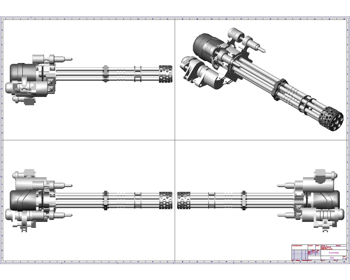 Minigun 3D Models for Download | TurboSquid