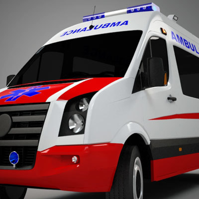 3d european ambulance