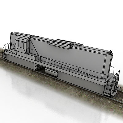 3d model emd sd7