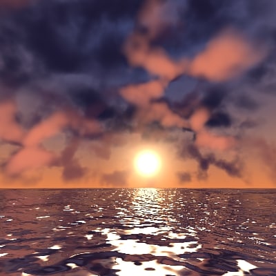 3d model ocean scenes