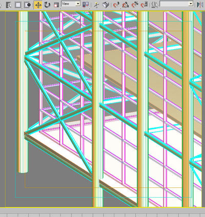 3d building structure