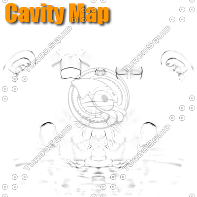 3d head old man polygons