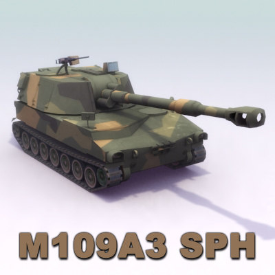M109 Howitzer 3D Models for Download | TurboSquid