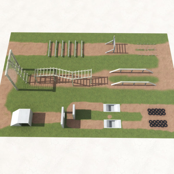 obstacle course 3ds