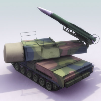 3d sa-11 gadfly launcher