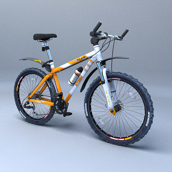 3dsmax mountain bike