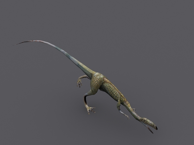 compsognathus animation 3d 3ds