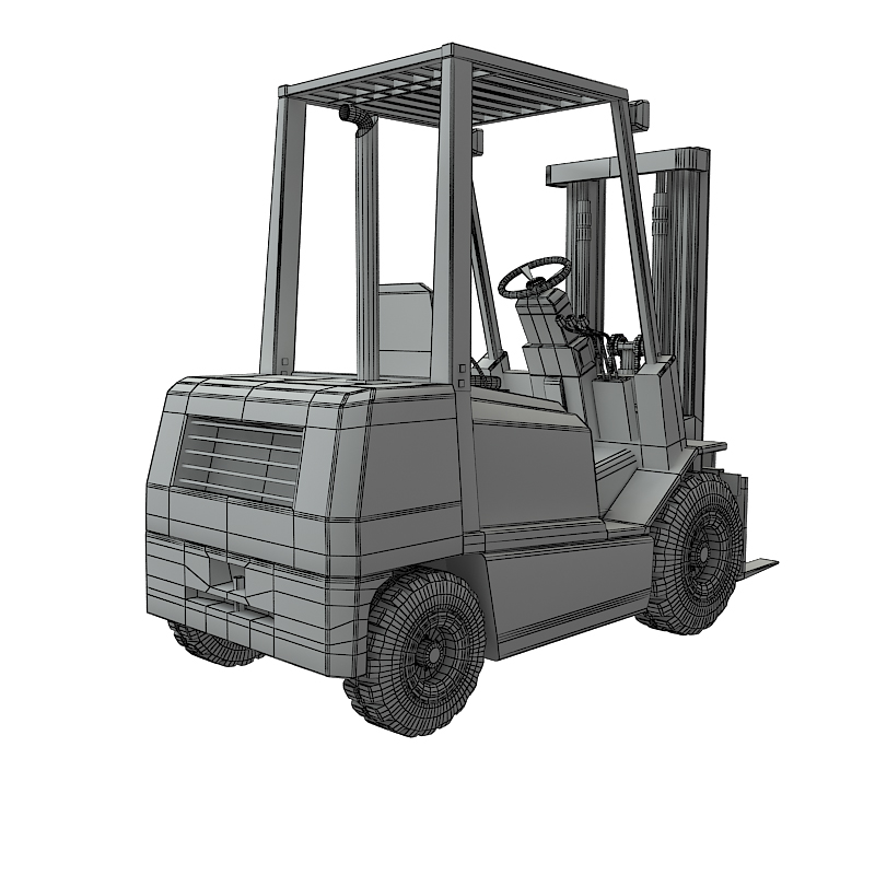 3d forklift lift