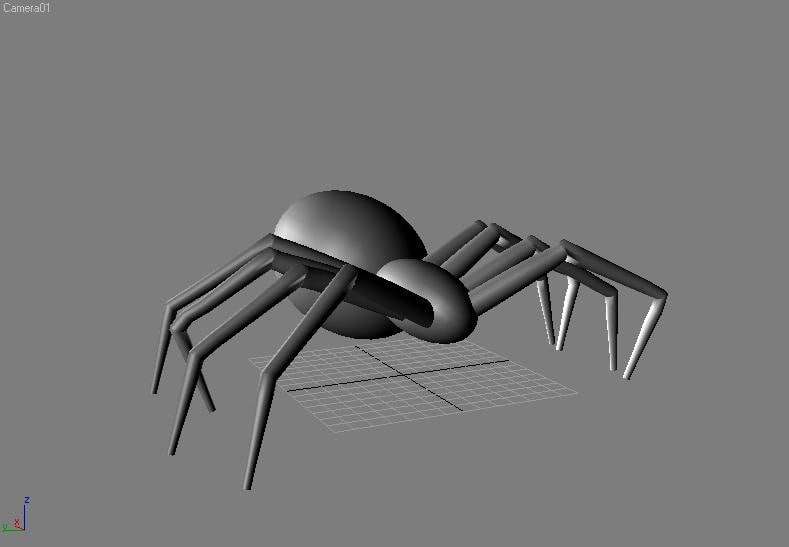 3d spider