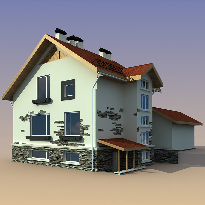 house design 3d max