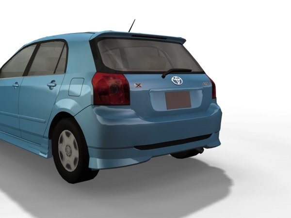 3d Toyota Runx 
