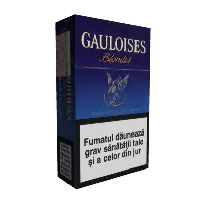 blue gauloises 3d model