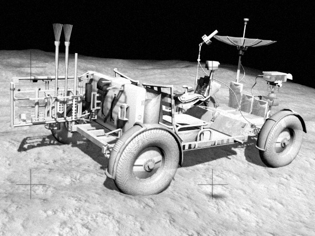 3d max apollo lunar lrv