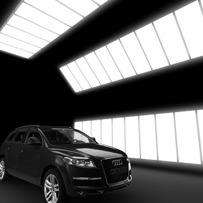 car showroom 3d 3ds