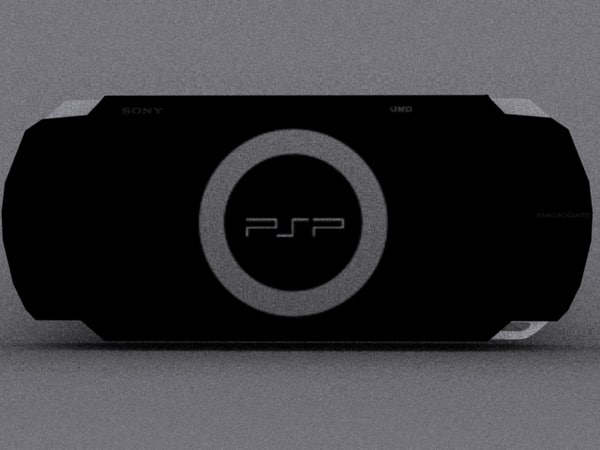 free psp 3d model