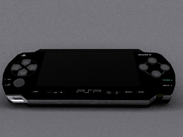 free psp 3d model