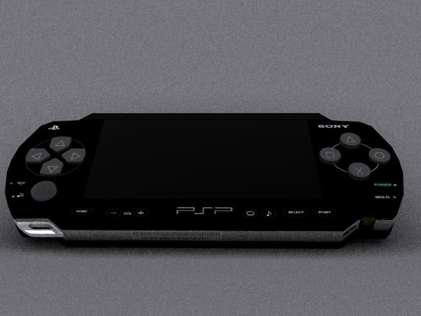 free psp 3d model