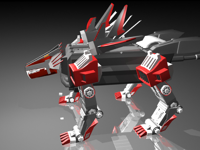 3d model custom zoid