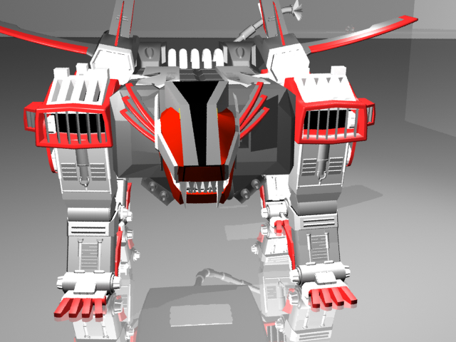 3d model custom zoid