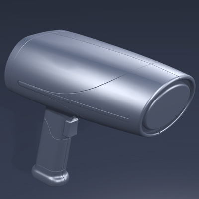 3d model radar speed measuring